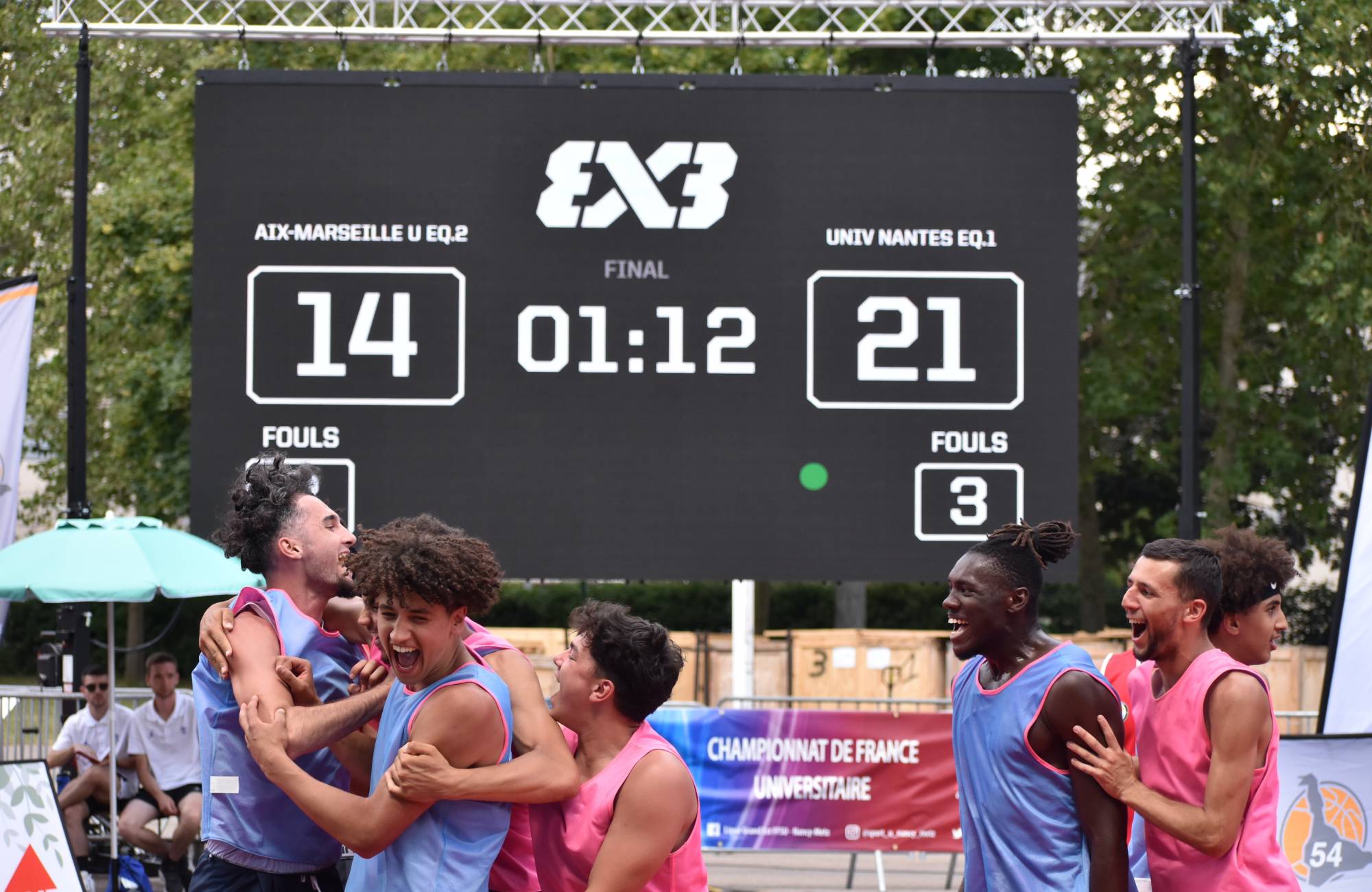 Actualité - INSA Lyon et Univ Nantes aux sommets nationaux ! - FFBB 3x3